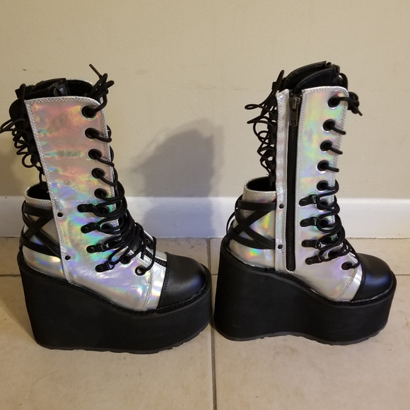 Shoes | Platform Rave Boots | Poshmark
